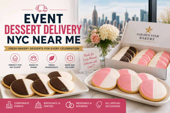Event Dessert Delivery NYC Near Me | Fresh Desserts